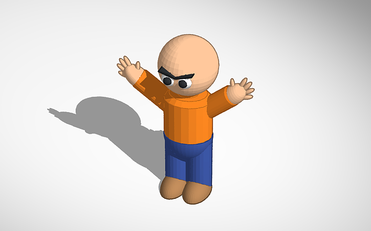 3D design Man - Tinkercad