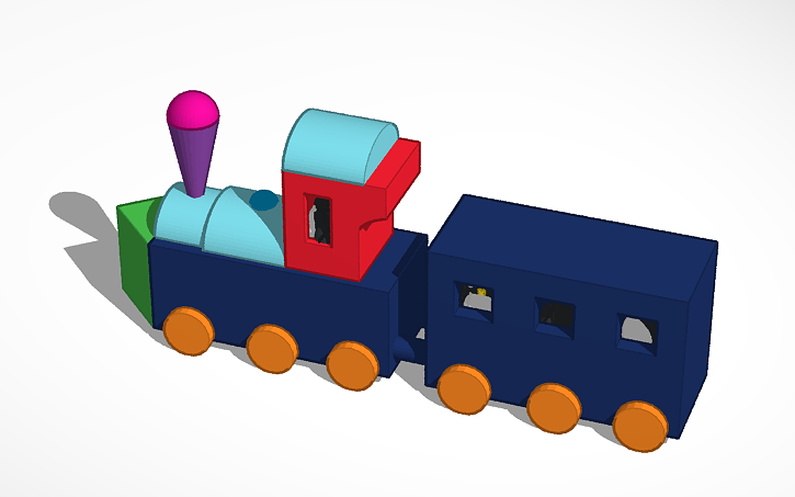 3D design 二公35 train | Tinkercad