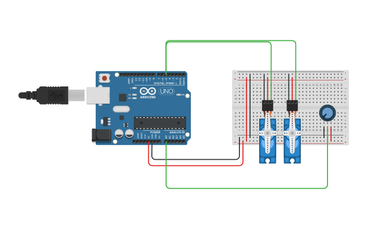Circuit design opdracht 3A | Tinkercad