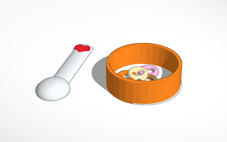 3D design Cereal | Tinkercad