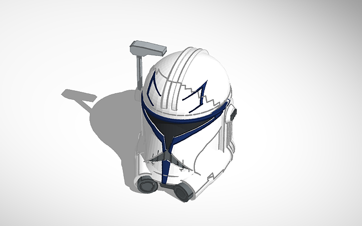 3D design Captain Rex Helmet | Tinkercad