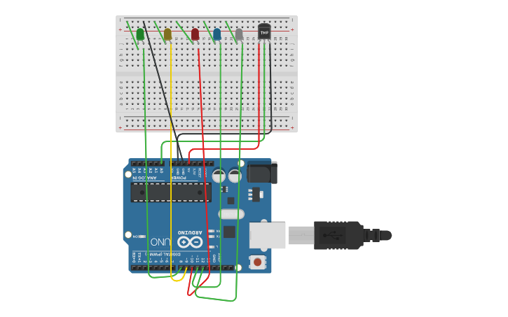 Circuit design LAB8 | Tinkercad