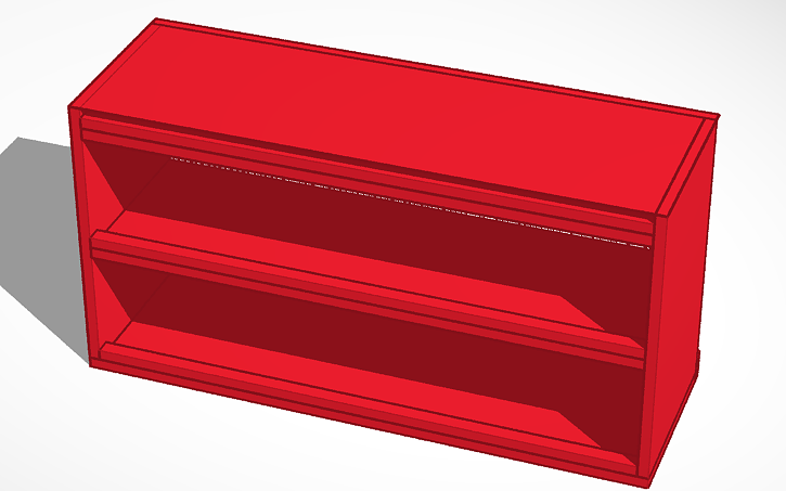 3D design Cleated Shoe Storage - Tinkercad