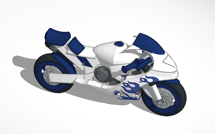 3D design Motorcycle - Tinkercad
