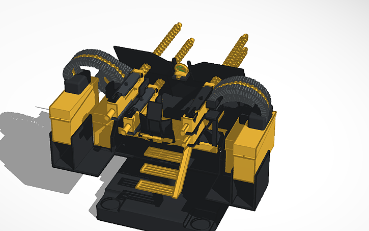 3D design GoldMour AA mountable Flak Turret | Tinkercad