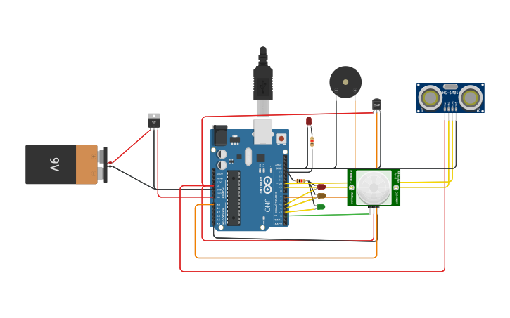 Circuit Design Home Automation Tinkercad