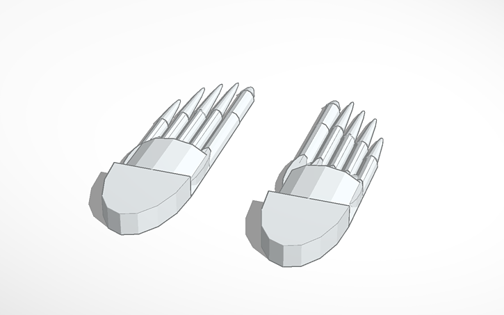 3D design Robot feet | Tinkercad
