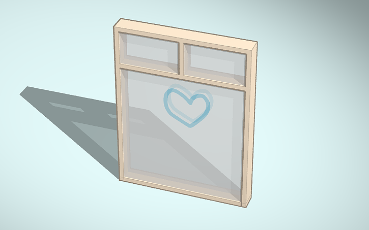 3D design frosty window art contest !! (read tags) - Tinkercad