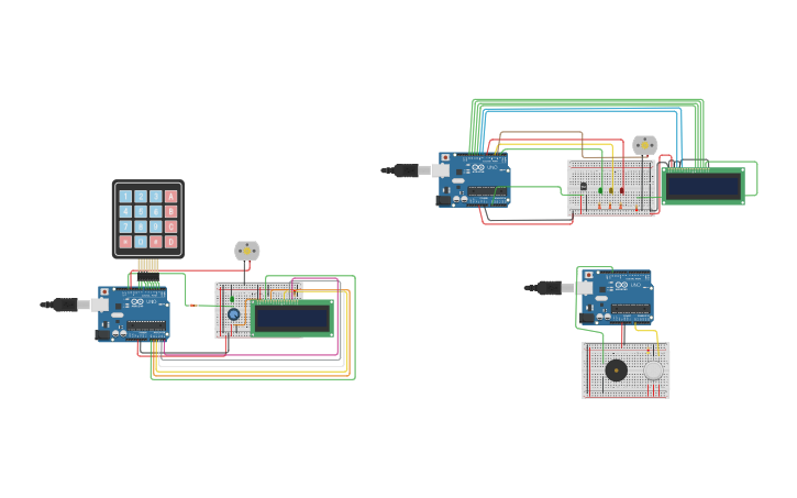 Circuit design TRABAJO PROGRAMACION | Tinkercad