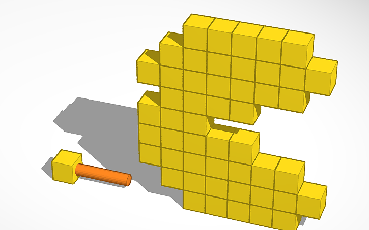 3D design pacman | Tinkercad