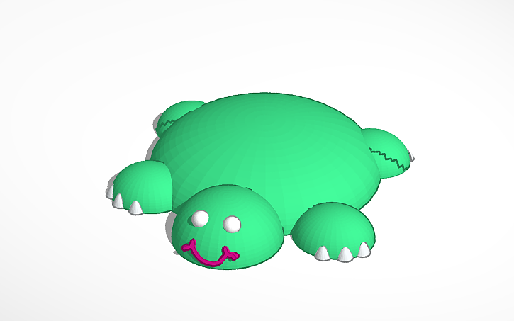 3D design iPad Turtle Tutorial - Tinkercad