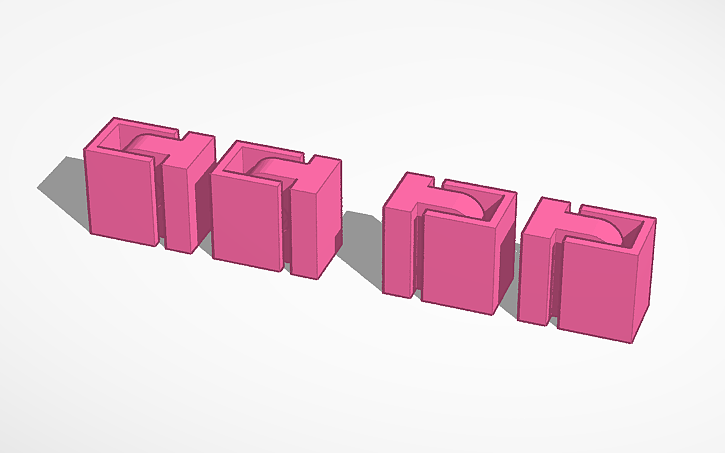 3D design Articulated Object Template - Tinkercad