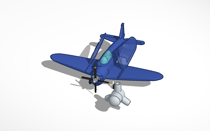 3D design F6F Hellcat | Tinkercad