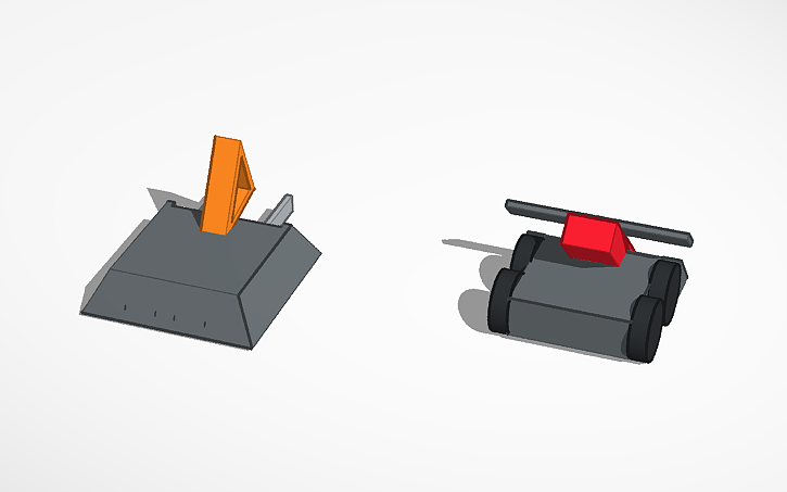 3D design Ghost Raptor and Complete Control Mk V - Tinkercad