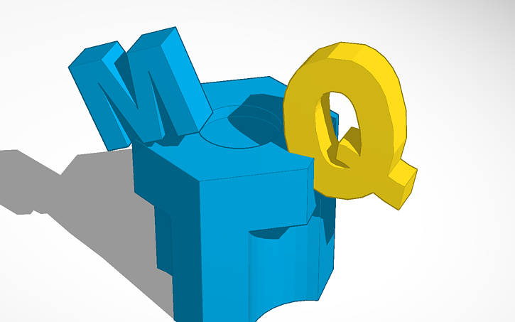 3D design MQ shape | Tinkercad