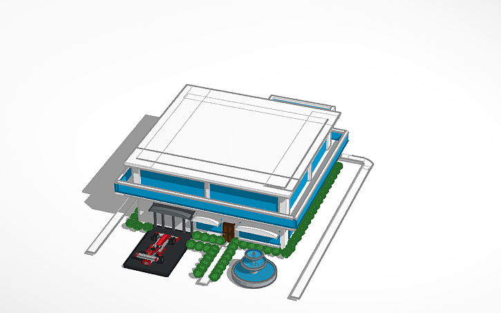3D design future house - Tinkercad