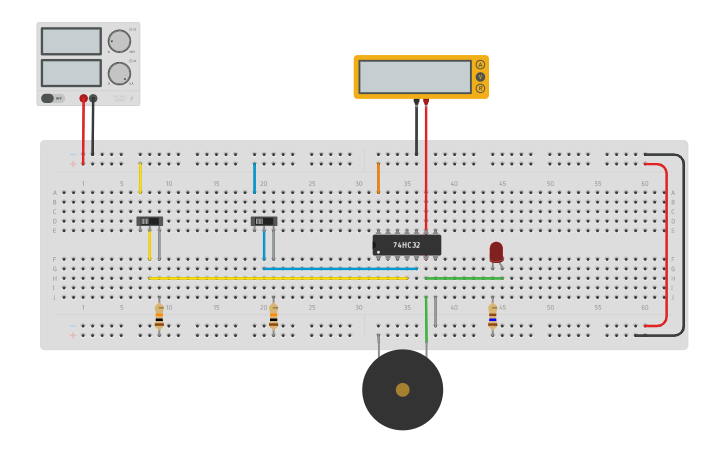 Circuit design doorbell - Tinkercad