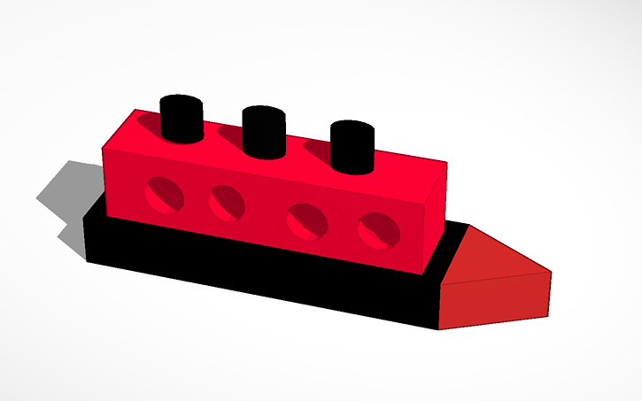 3D design SEA Conner Steamboat - Tinkercad