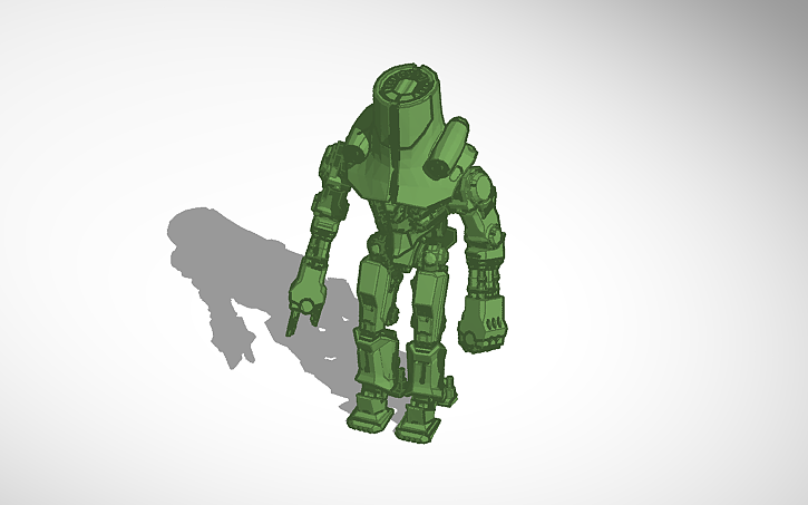 3D design jaeger Cherno Alpha - Tinkercad