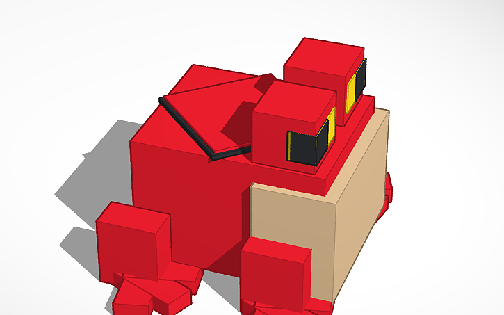 3D design Tomato Frog - Tinkercad