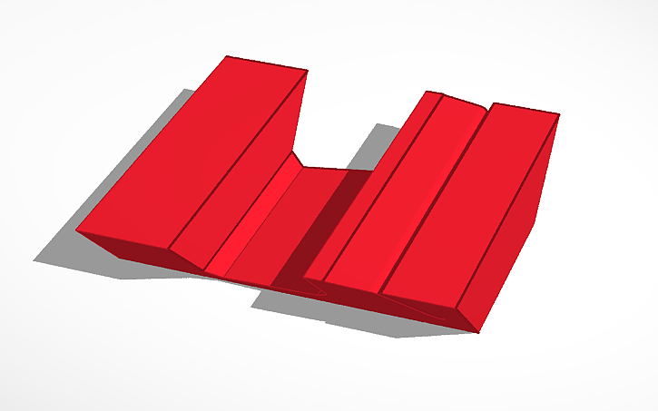 3D design Decor_bar_reverse_45_deg_cutter_for_mitre_box | Tinkercad