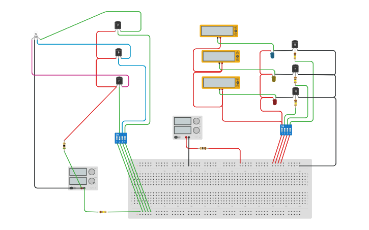 Circuit design Tank com Resistor - Tinkercad