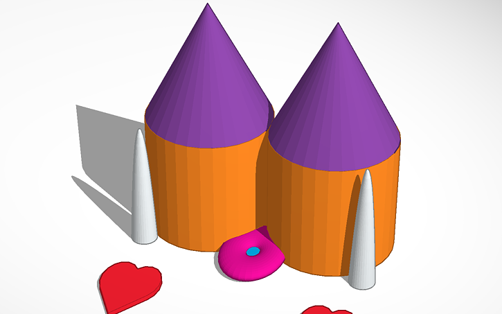 3D design Lizzy's Princess Castle | Tinkercad