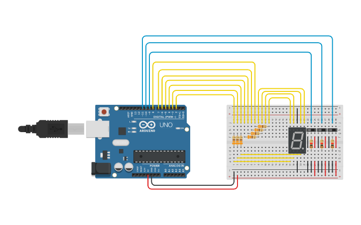 Circuit design OMAMBAC – MIDTERM PART 2 – 7-SEGMENT DISPLAY USING ...