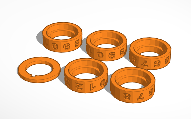 3D design usb locker - Tinkercad