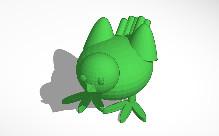 3D design Bird - Tinkercad