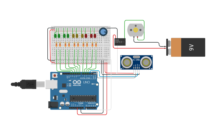 Circuit design ARDUINO 27.3 | Tinkercad