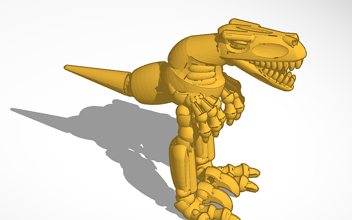 3D design T-Rex | Tinkercad
