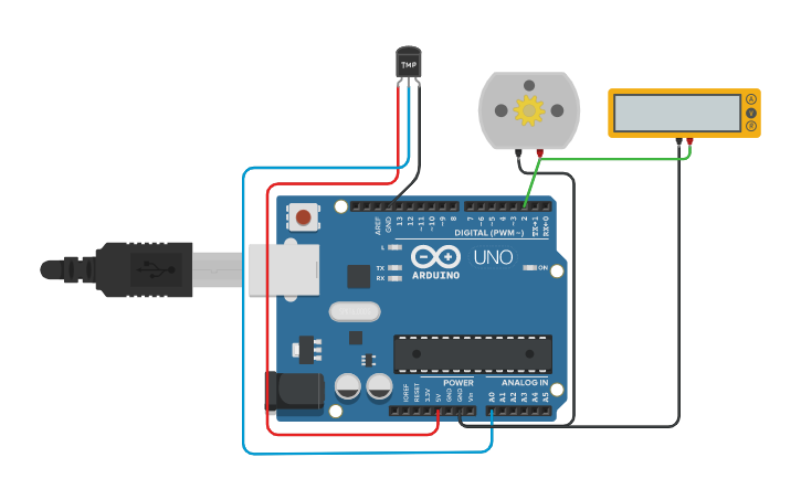 Circuit design Alarma arduino - Tinkercad