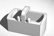 3D design sink | Tinkercad
