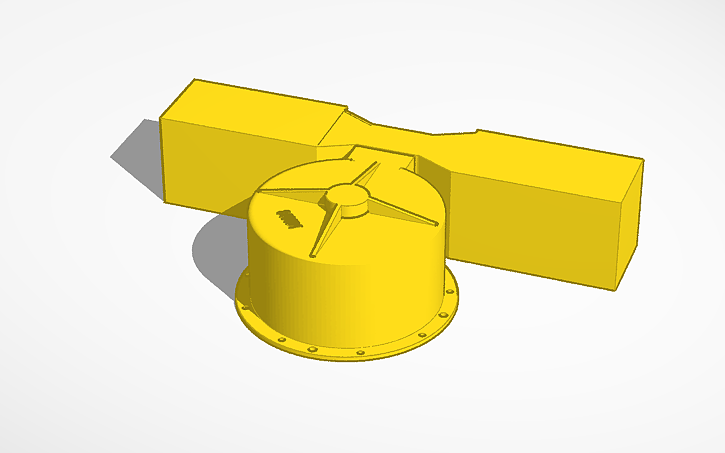 3D design Thunderbolt 1000T/1003/ Chopper - Tinkercad