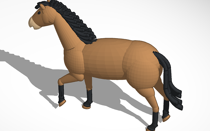 3D design Copy of Horse - Tinkercad
