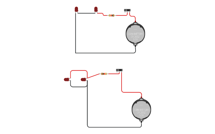 Circuit Design Series And Parallel Tinkercad