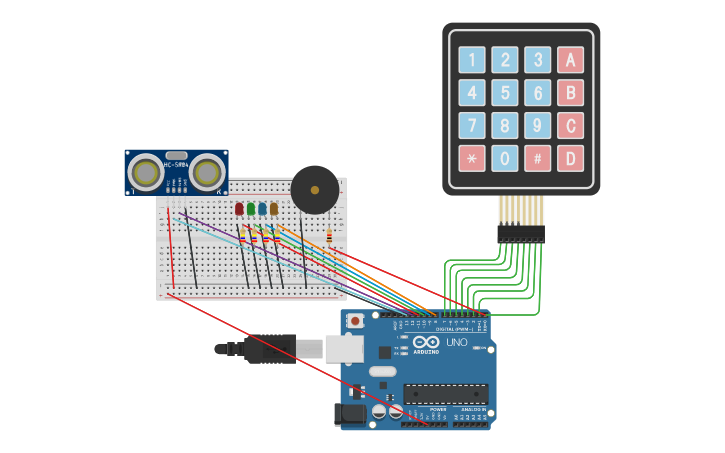 Circuit design PC 2 - Tinkercad