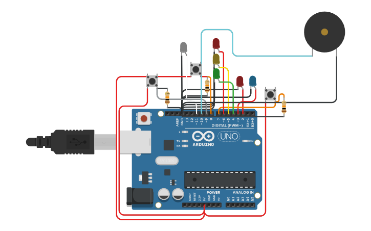 Circuit design TP 2 | Tinkercad