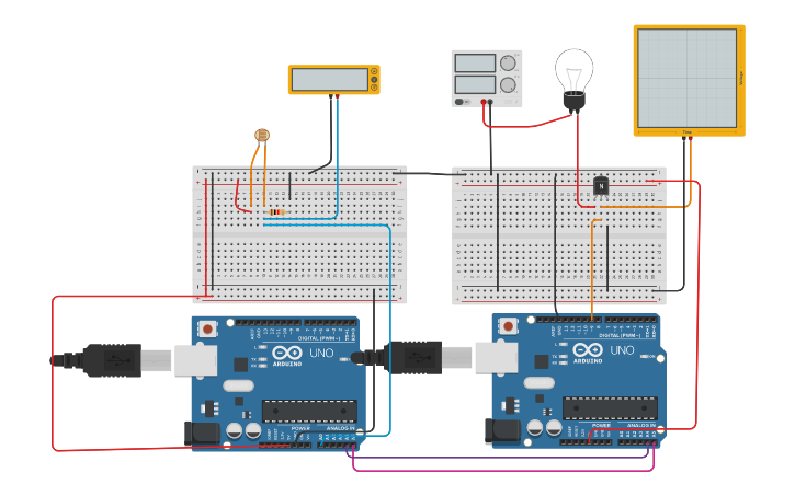 Circuit design Copy of i^2c test | Tinkercad