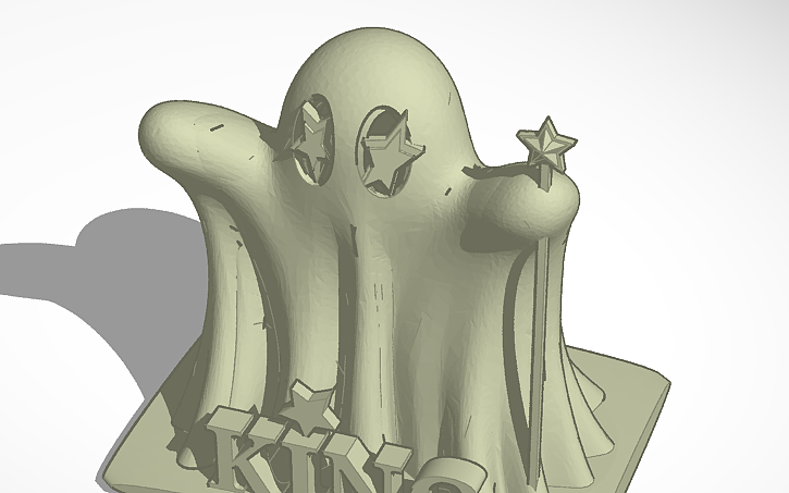3D design Ghost - Tinkercad