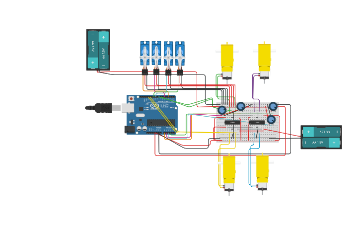 Circuit design Programación total | Tinkercad