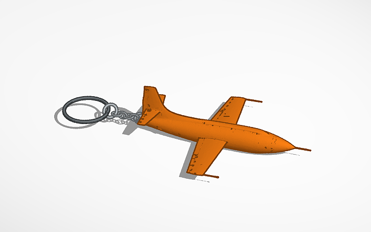3D design airplane - Tinkercad