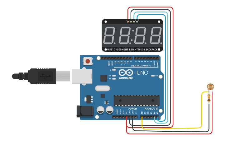Circuit Design Ldr Volts Tinkercad
