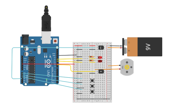Circuit design Concurrent Hierarchical FSMs - Tinkercad Circuit design Concurrent Hierarchical FSMs - Tinkercad