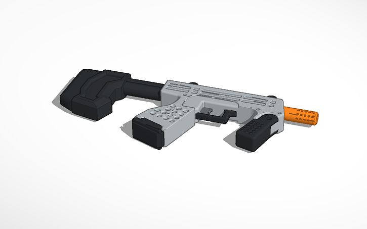 3D design Halo UNSC SMG (Sub-Machine Gun) - Tinkercad