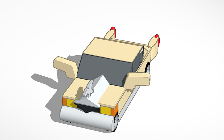 3D design TRACKER El Land cruiser 2041 - Tinkercad