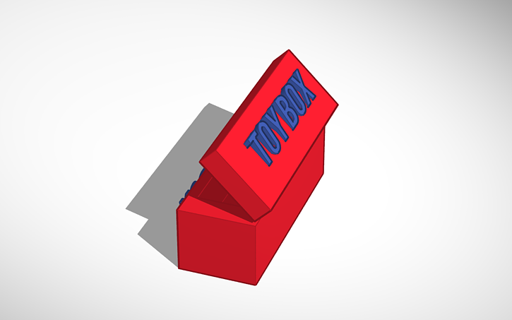 3D design toy box | Tinkercad