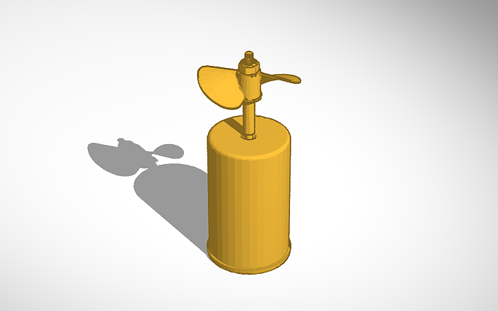 3D design SeaPerch ROV Thruster - Tinkercad