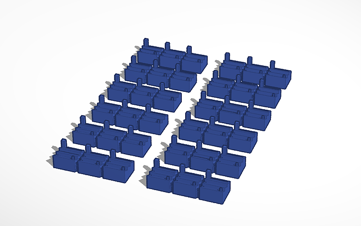 3D design Monopoly City Triple Block - Set | Tinkercad